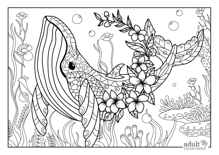 Adult Color Pages - Free Printables for All Ages
